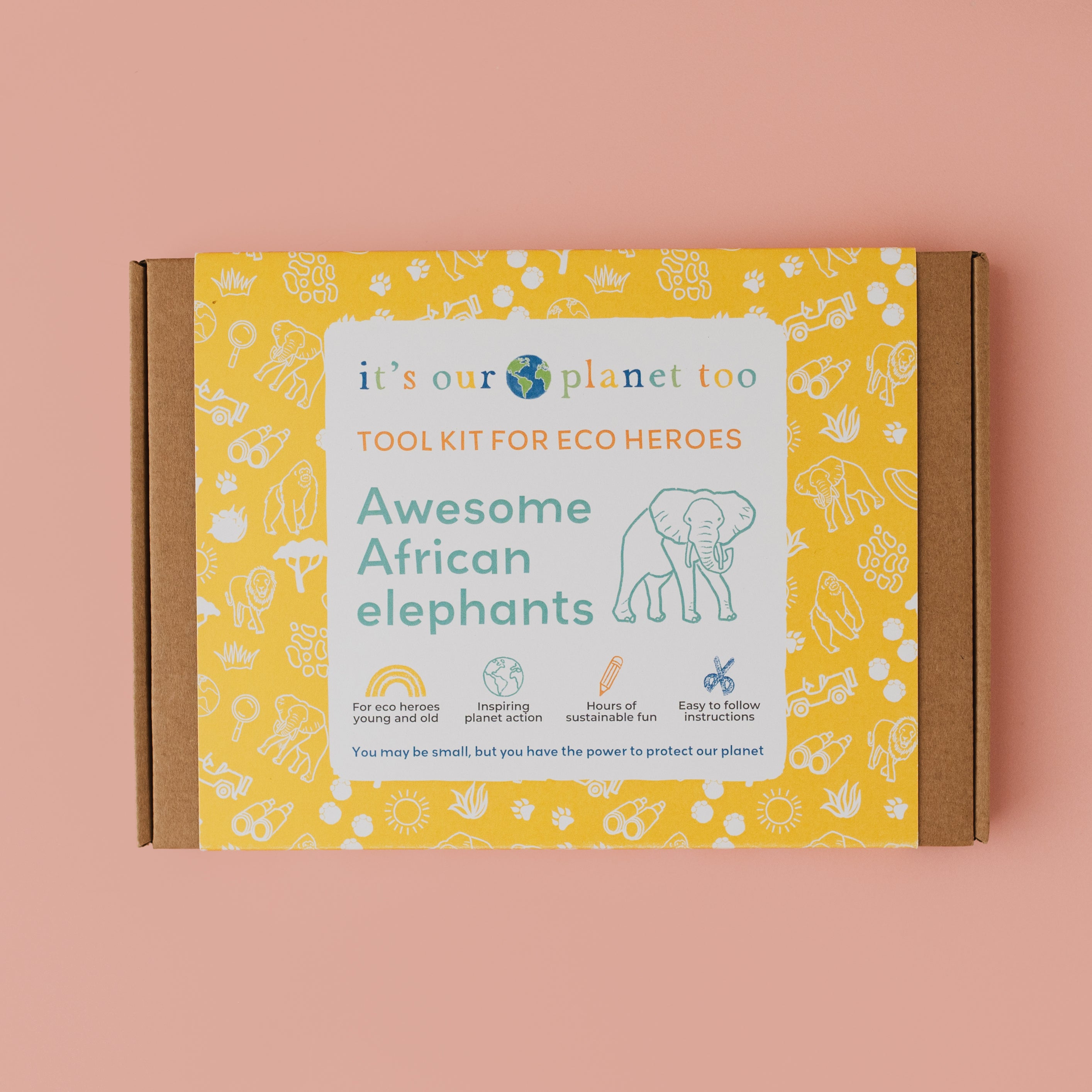 Awesome African elephants kit – itsourplanettoo