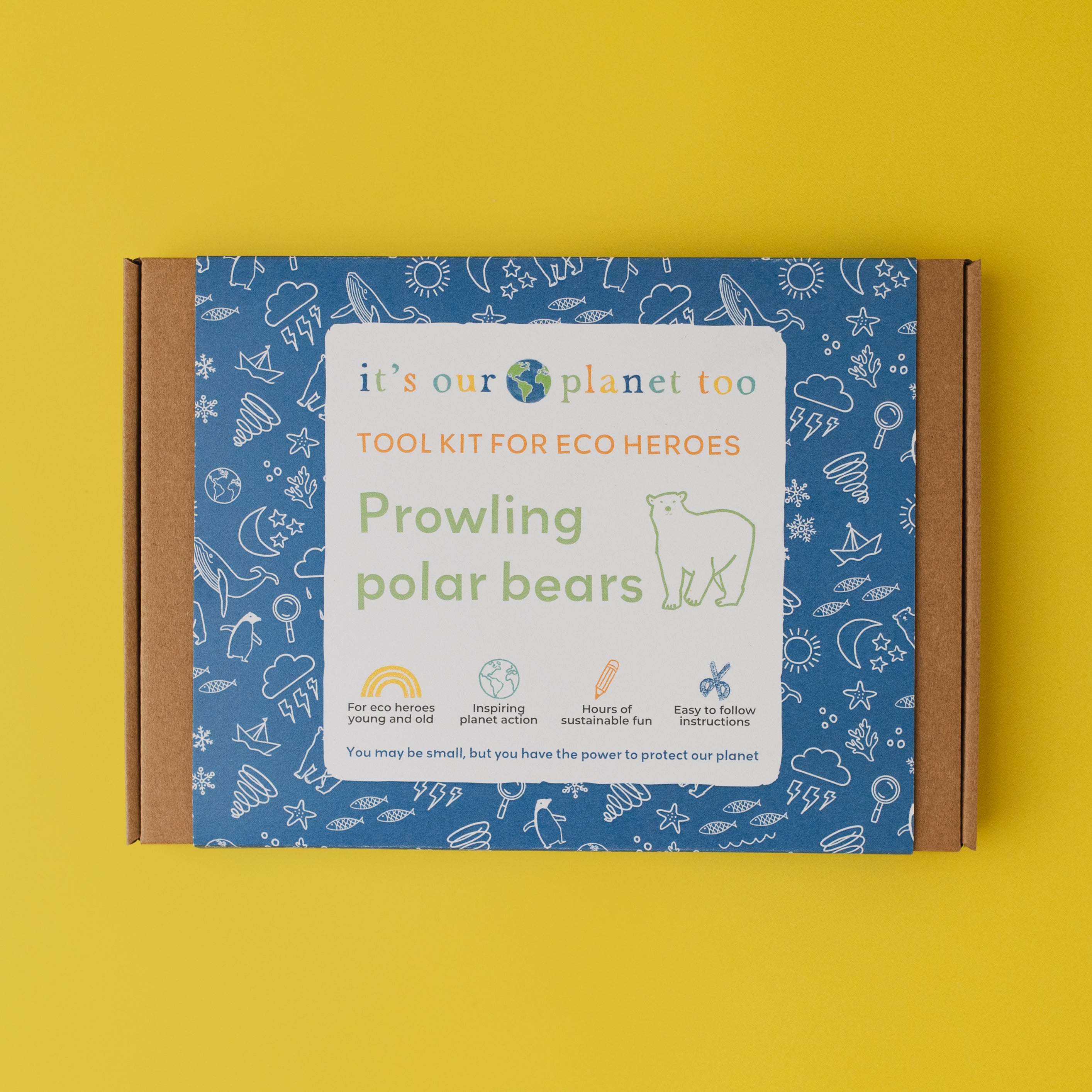 Prowling polar bears kit – itsourplanettoo